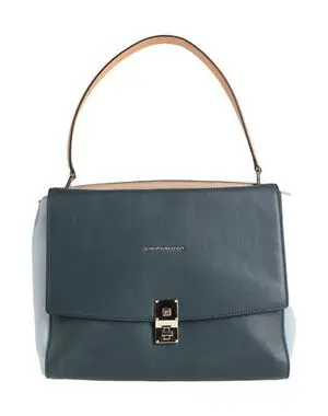 PIQUADRO Woman Shoulder Bag Blue Size - Bovine Leather Blue