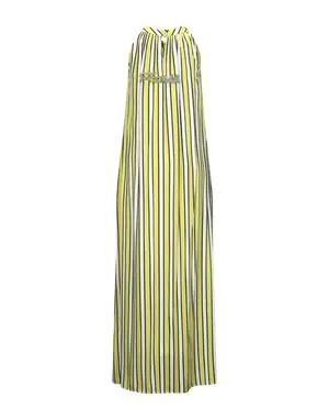 FRANKIE MORELLO Maxi Striped Dress - Acid Green