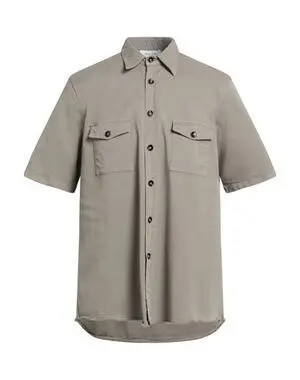 AGLINI Shirt Size Cotton, Elastane - Grey