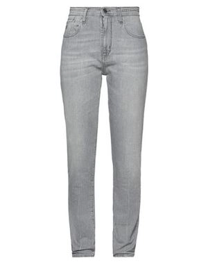 JACOB COHЁN Jeans Size Cotton, Elastane - Grey