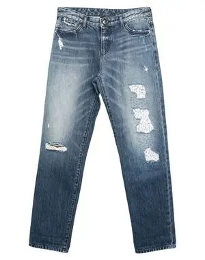 Emporio Armani Cotton Straight-leg Jeans