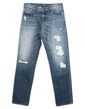Emporio Armani Cotton Straight-leg Jeans