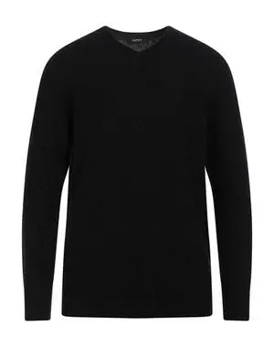 Alpha Studio Knit Sweater - Black