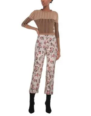 Malìparmi Straight-leg Cropped Pants - Beige