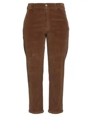 PT TORINO PT Torino Corduroy Straight-Leg Pants Brown