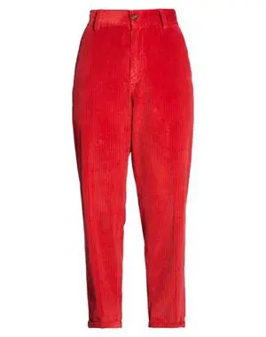 PT TORINO PT Torino Corduroy Straight-Leg Pants Red