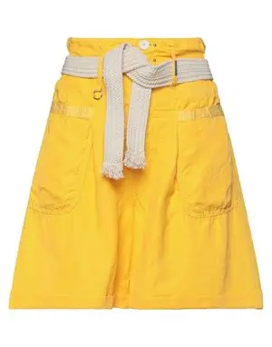 High Shorts & Bermuda Shorts - Apricot