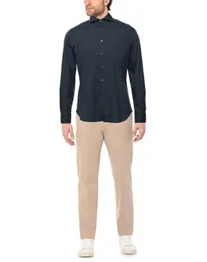 ALESSANDRO GHERARDI Shirt Midnight Size Cotton, Nylon, Elastane