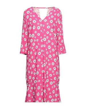 SEVENTY VENEZIA Midi Floral Dress - Pink