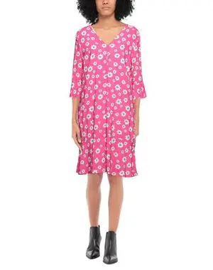 SEVENTY VENEZIA Midi Floral Dress - Pink