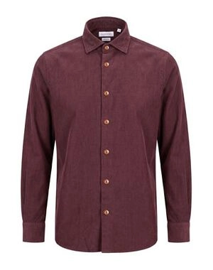 GLANSHIRT By Slowear Man Shirt Midnight Blue Size 15 ¾ Cotton Garnet