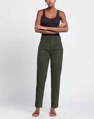 EMMA & GAIA Tapered Gabardine Pants