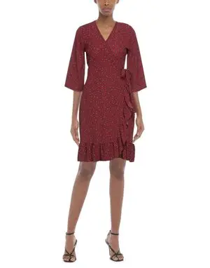 MASSIMO REBECCHI Mini Shirtdress - Red