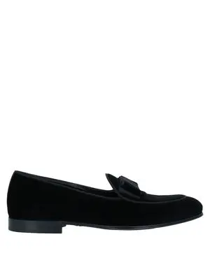 Dolce & Gabbana Velvet And Viscose Loafers With Bow Detailing