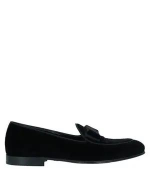 Dolce & Gabbana Velvet And Viscose Loafers With Bow Detailing
