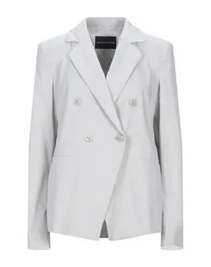 Emporio Armani Light Cotton And Elastane Blazer