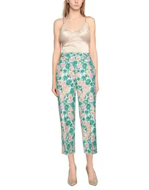 JUCCA Tapered Floral-print Pants - Green