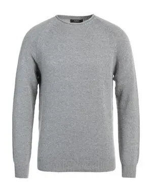 Alpha Studio Sweater In Viscose, Nylon, Wool, Cashmere, And Polyester - Grey