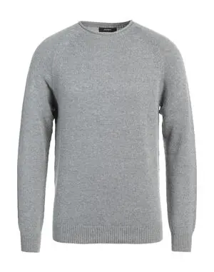 Alpha Studio Sweater In Viscose, Nylon, Wool, Cashmere, And Polyester - Grey