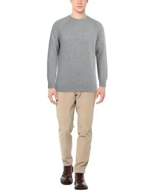 Alpha Studio Sweater In Viscose, Nylon, Wool, Cashmere, And Polyester - Grey