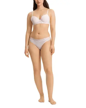 Hanro Luxury Moments T-shirt Bra - Honeydew