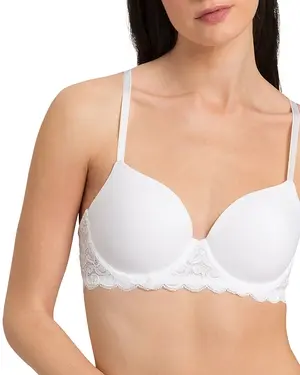 Hanro Luxury Moments T-shirt Bra White