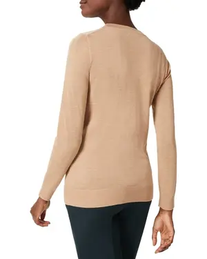 HOBBS LONDON Penny Merino Wool Crewneck Sweater