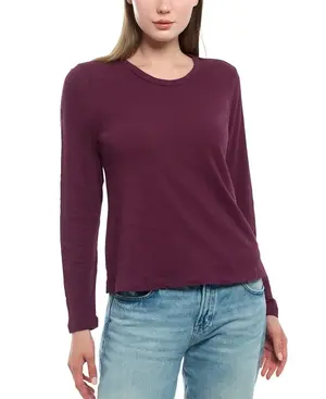 Wilt Long Sleeve Top - Dark Fig