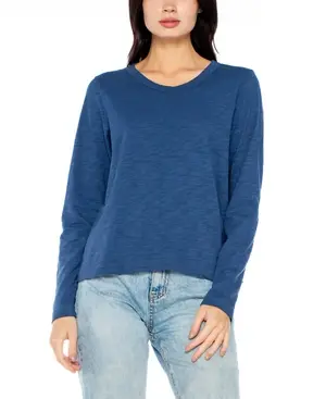 Wilt Long Sleeve Top - Midnight