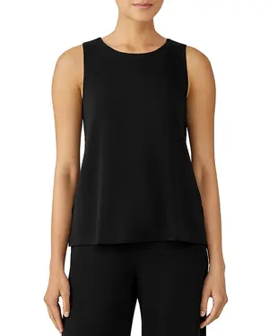 Eileen Fisher Crewneck Tank - Black