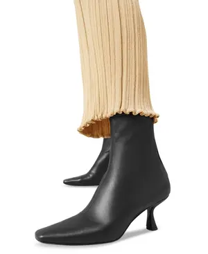 LOEFFLER RANDALL Thandy High Heel Booties - Black