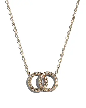 Bloomingdale'S Diamond Pendant Necklace - Gold