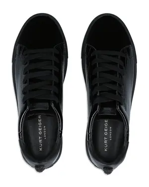 Kurt Geiger Laney Croc Embossed Sneakers