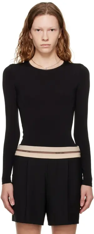 Wolford Wolford Black Berlin Bodysuit - 7005 Black