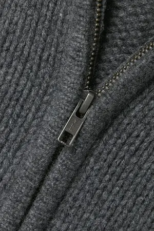 NILI LOTAN Atticus Cashmere Zip-up Hoodie