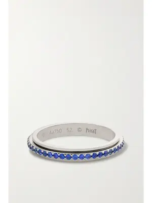PIAGET Possession 18-karat Sapphire And Diamond Ring - Blue