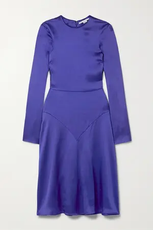 Stella McCartney Satin Dress - Purple