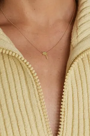 JENNIFER MEYER Mini Palm Tree 18-karat Necklace
