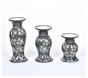 TEMP-TATIONS Set Of 3 Reversible Pedestals - One-color