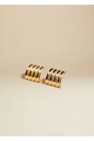 Khaite The Small Julius Panel Earrings
