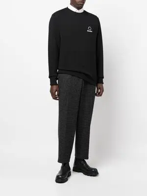 Études Studio Embroidered Logo Organic Cotton Sweatshirt