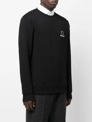 Études Studio Embroidered Logo Organic Cotton Sweatshirt