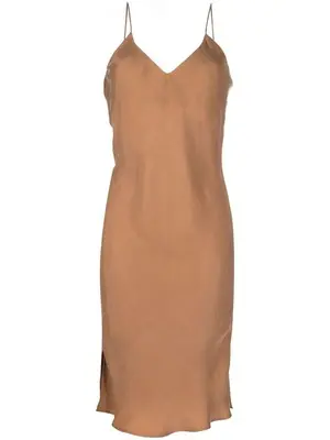 ANINE BING V-neck Slip Dress