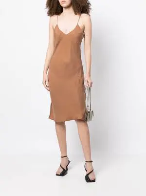 ANINE BING V-neck Slip Dress