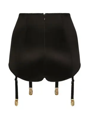 Dolce & Gabbana Dg-logo High-waisted Satin Briefs