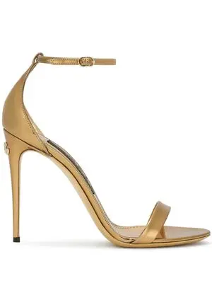 Dolce & Gabbana Gold Sandals