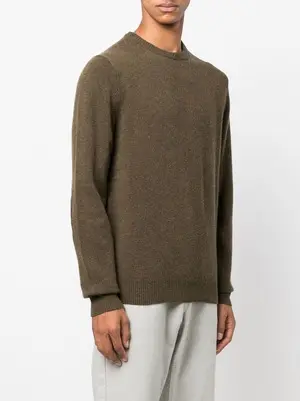 Barbour Crew-neck Long-sleeve Jumper - Green