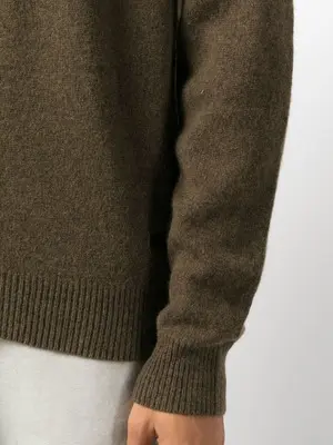 Barbour Crew-neck Long-sleeve Jumper - Green