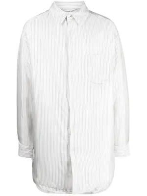MAISON MARGIELA Striped Padded Shirt