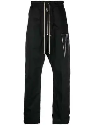 Rick Owens Drop-crotch Trousers - Black